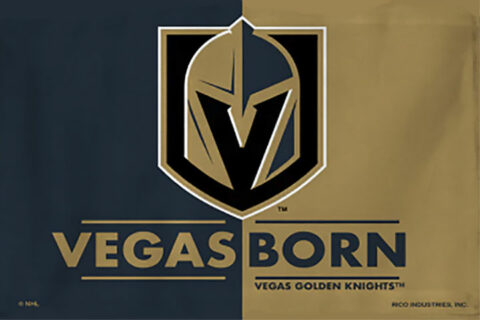 Las Vegas Knights - Vegas Born Whip Flag - Whip-It Flags